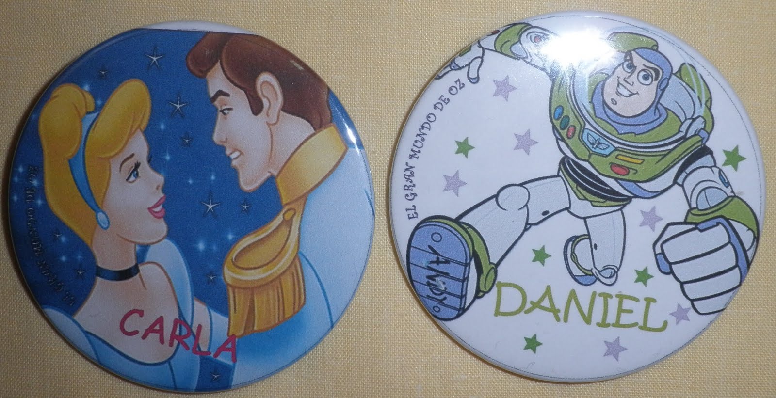 EL GRAN MUNDO DE OZ: CHAPAS DE DIBUJOS ANIMADOS!!!