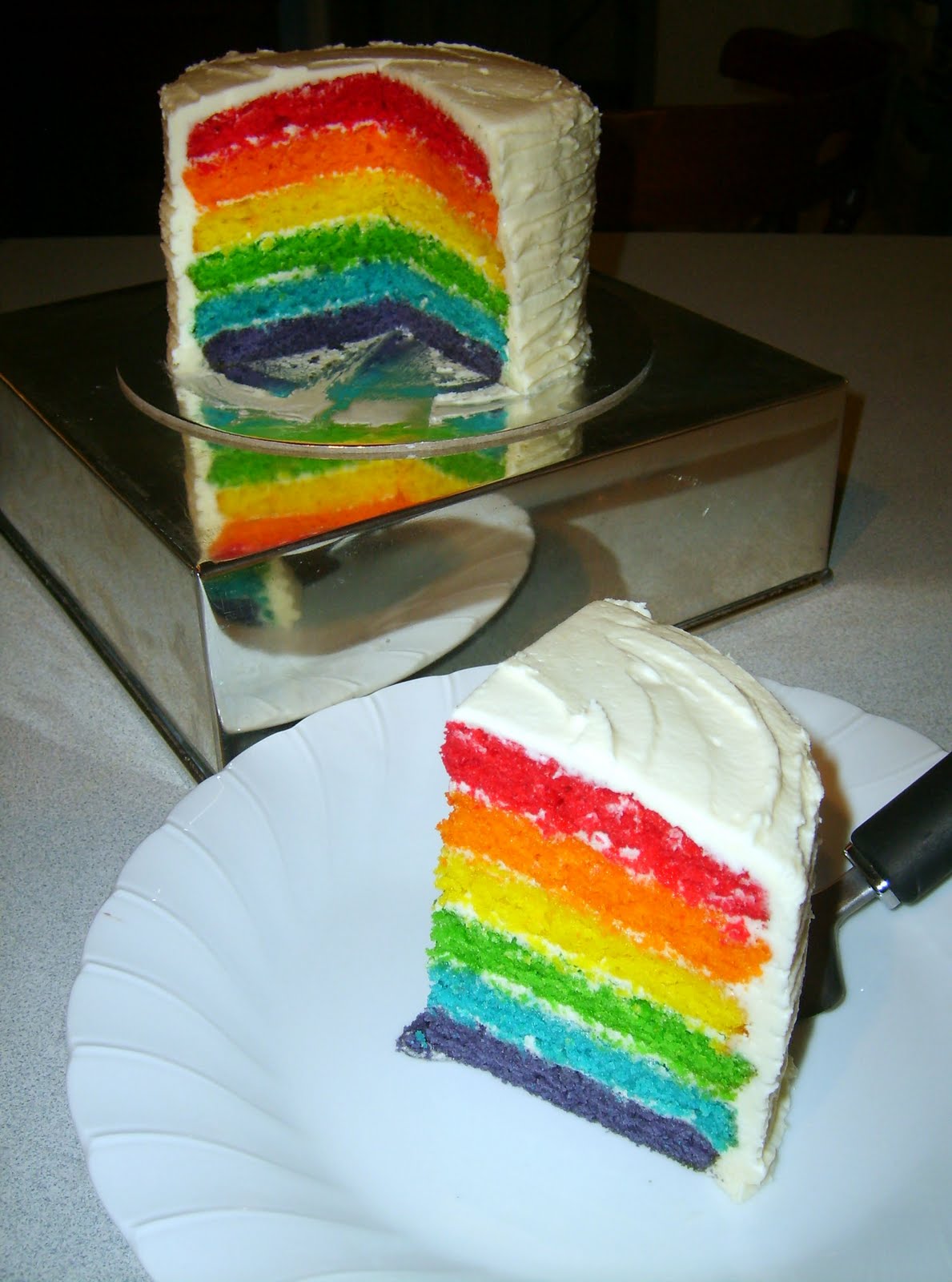 Caketopia: Mini Rainbow Layer Cake