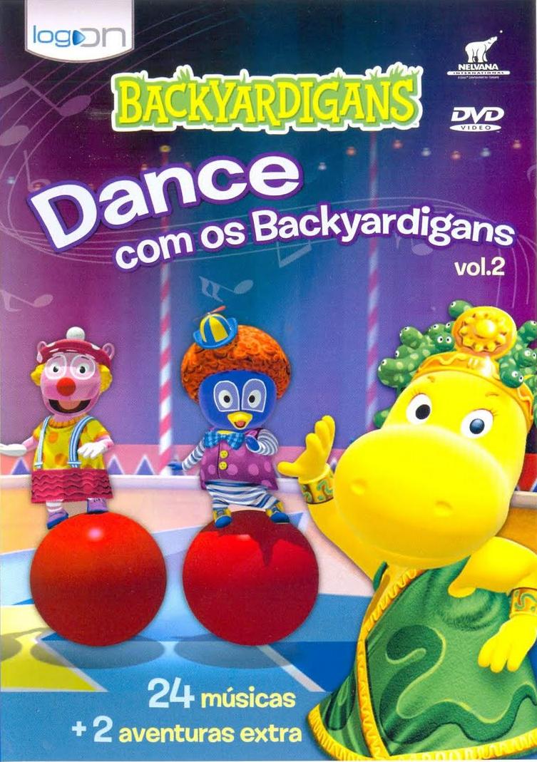 Lista DVD PS2: Backyardigans - Dance com os Backyardigans - Vol. 2