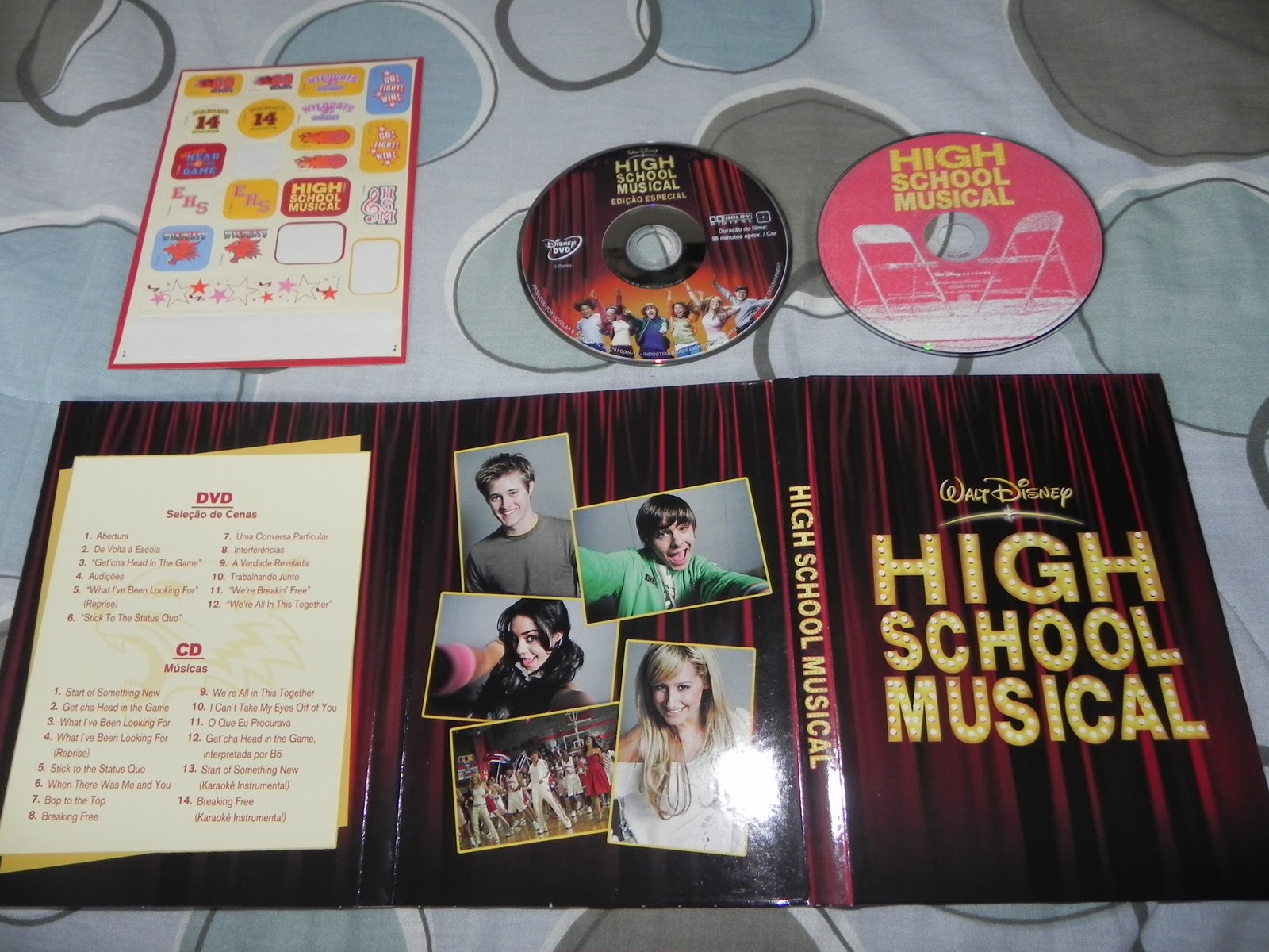 Publicafé Collection: DVD e CD High School Musical