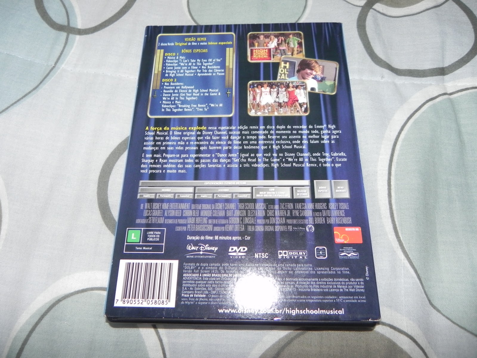 Publicafé Collection: DVD e CD High School Musical