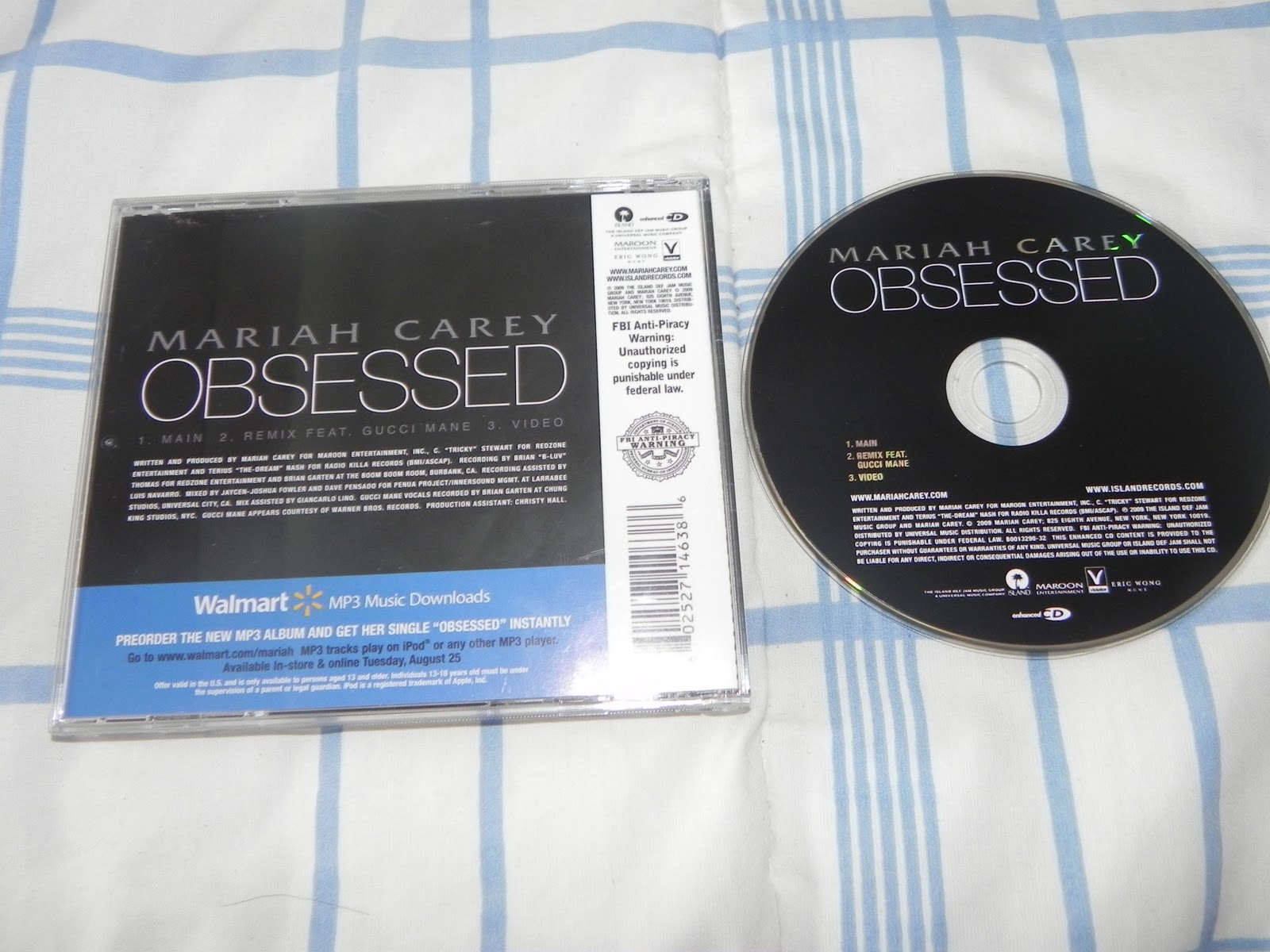 Publicafé Collection: Single Obsessed - Mariah Carey