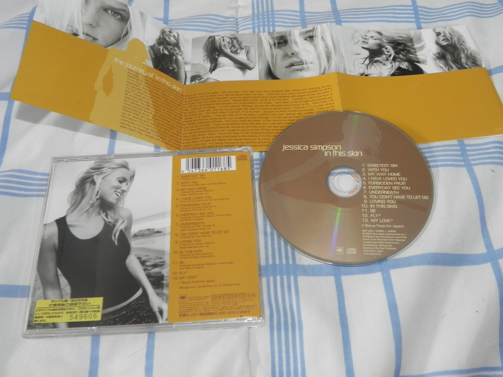 Publicafé Collection: CD In This Skin - Jessica Simpson