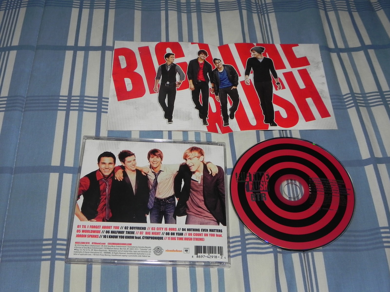 Publicafé Collection: CD BTR - Big Time Rush