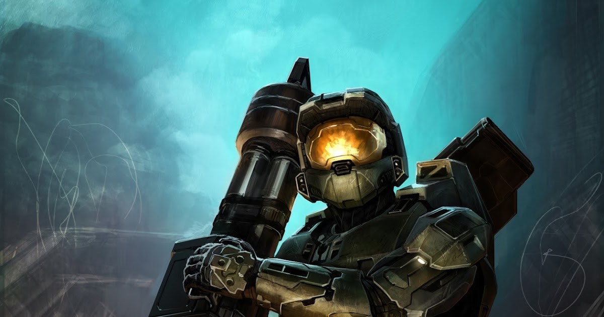 Space Ship Guru: Marine concept and Master Chief promotional art