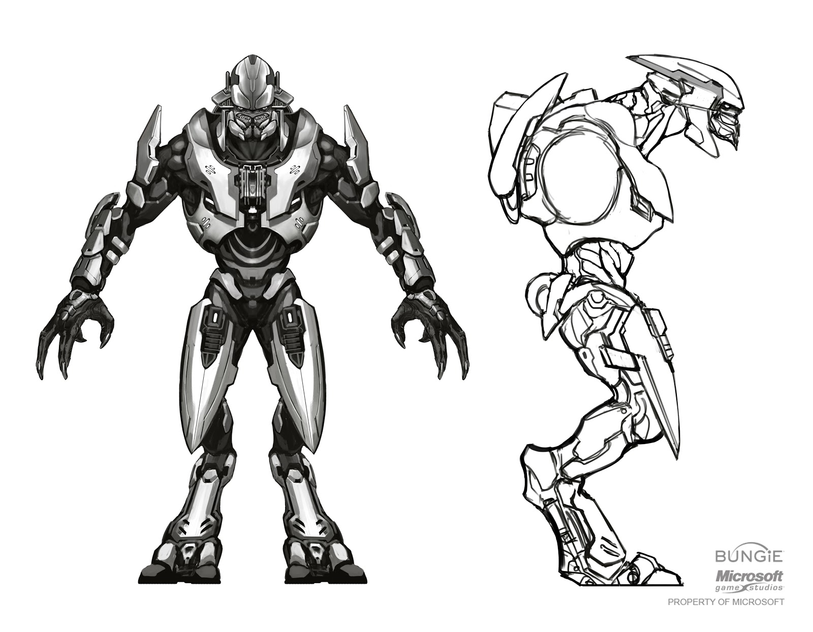 Space Ship Guru: Covenant Elite development for Halo Reach