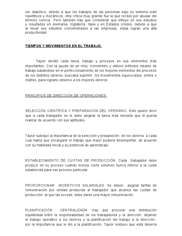 Administracion: Escuela Cientifica