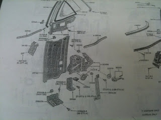 James' 66 Mustang Convertible Restoration: Drivers Side Quarter Glass