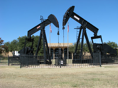 Petroleum Insights: Pump Jacks in front of the Permian Basin Petroleum ...