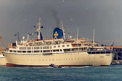 SHIPS & THE SEA - BLOGUE dos NAVIOS e do MAR: Cruise ship JUPITER in Venice