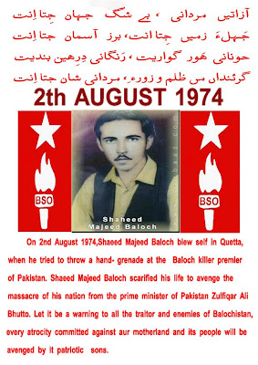 AZAD BALOCHISTAN: Shaeed Baloch