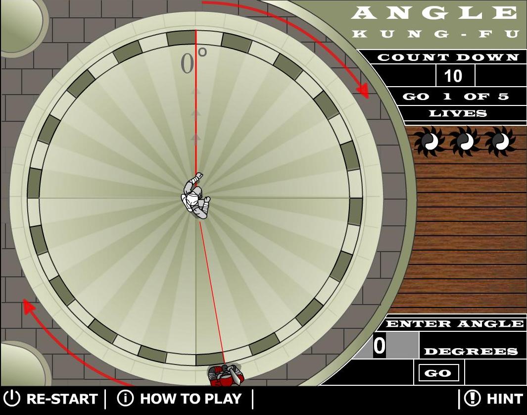 Mr. C's Class Blog: Angle Kung Fu: A Fun Game to Practice Measuring Angles