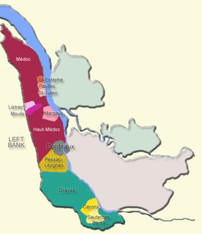 Wine -- Mise en abyme: The Graves sub-region of Bordeaux