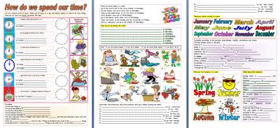 SOS - inglês online: How do we spend our time?