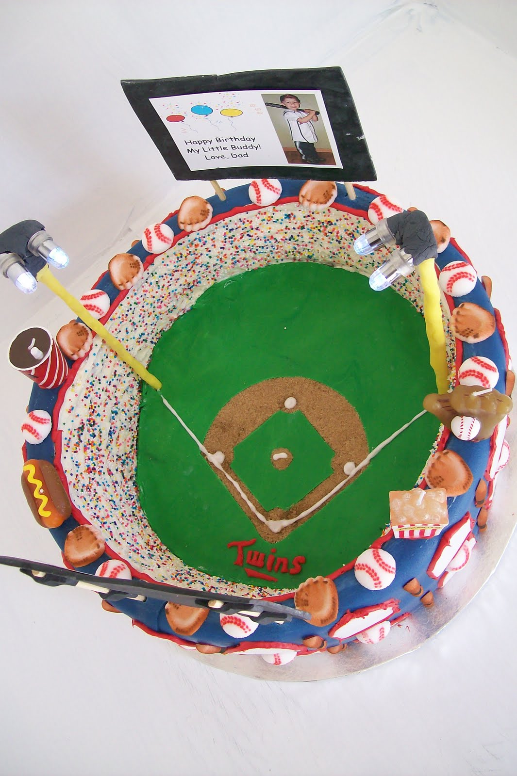 That Takes the Cake! Creations: Baseball Stadium Cake