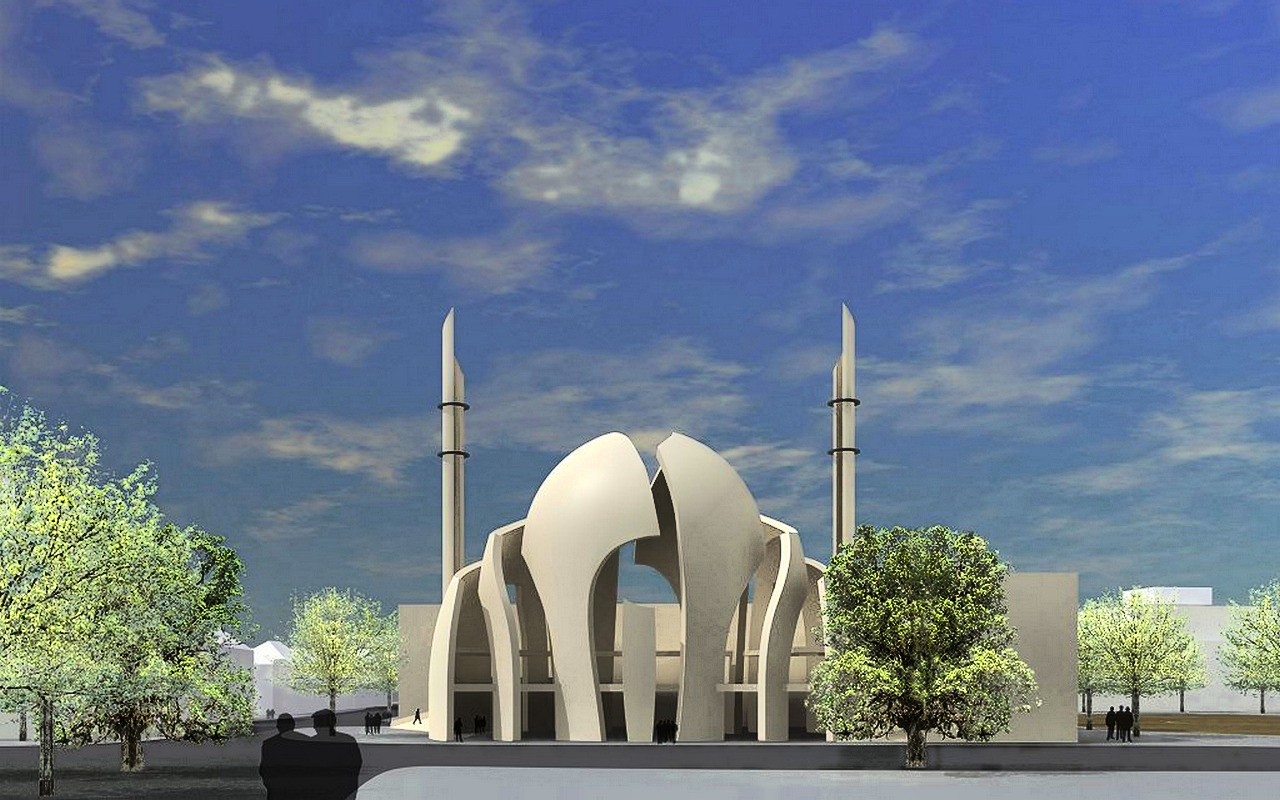 World beautiful Mosques: The Cologne Mosque-Germany