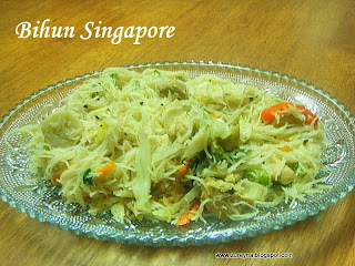 Singapore Fried Bihun @ Bihun Singapore : My own style