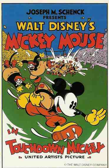Disney Top Ten Lists: Ten Disney Football Connections