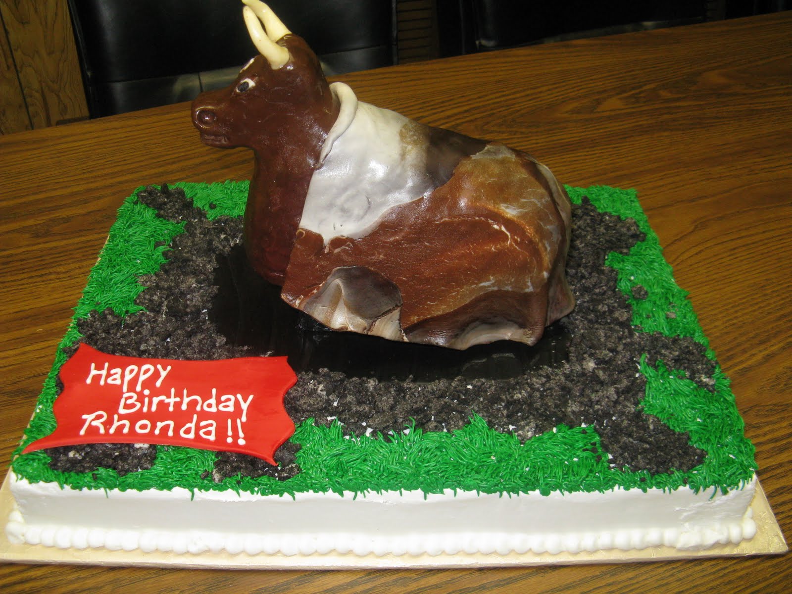 Sweet Moments By V: Mechanical Bull cake