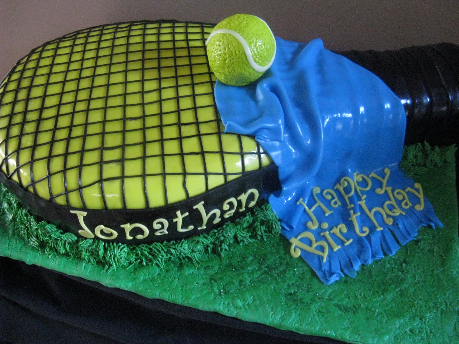 Sweet Moments By V: Tennis Racket Cake