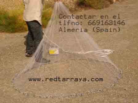 "Atarraya o Rall": VENTA DE ATARRAYAS,TARRAFA, RALL,pescar, red ...