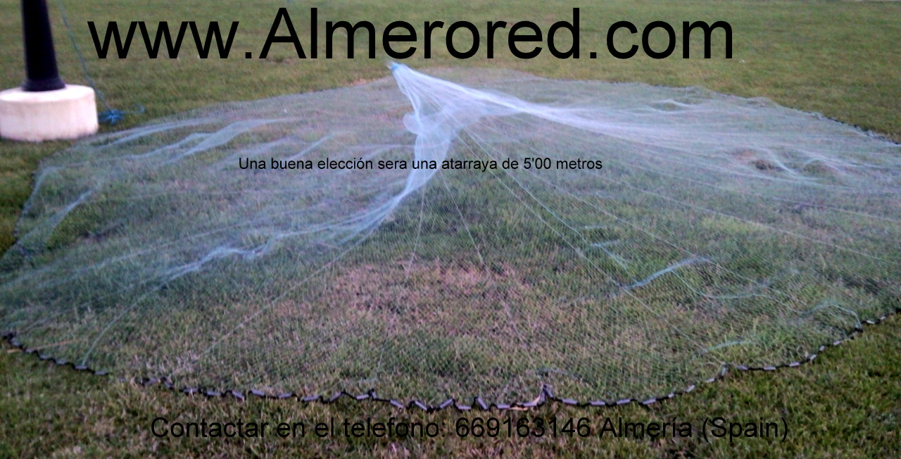 Atarraya de 5'00 metros de diámetro - Almerored