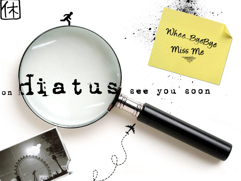 Read. wRite. Ramble.: Hiatus Time