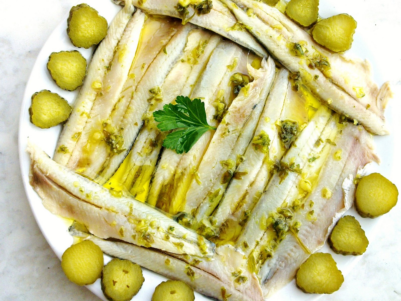 hoy hemos comido...: boquerones en vinagre