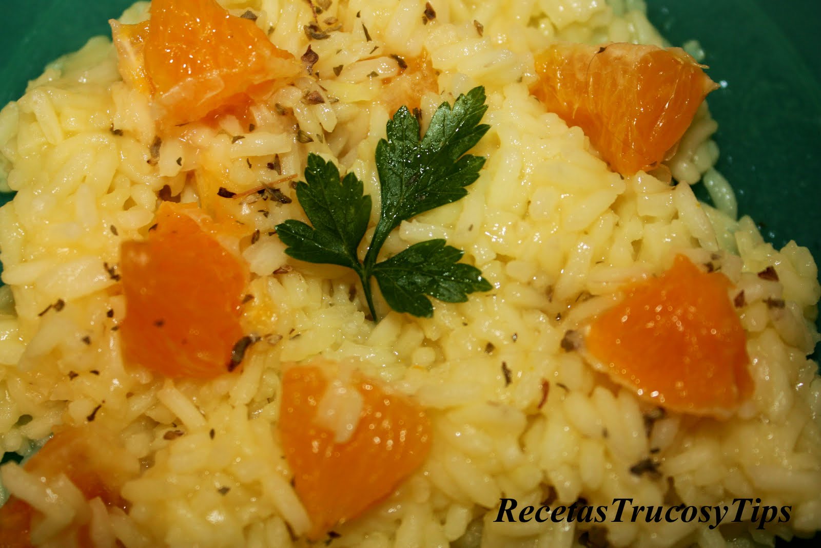 RECETA ARROZ (risotto) a la naranja "paso a paso" | Recetas Trucos y Tips