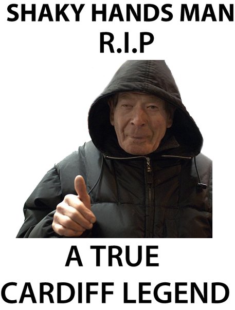 Cardiff Legends #2 - Mr. Shakey hands Man : r/Cardiff
