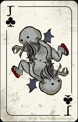 MV Illustration: Classic Horror Playing Cards