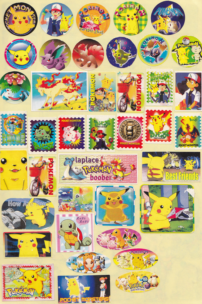 Pokemon Ruby Pokedex: Sticker Collection