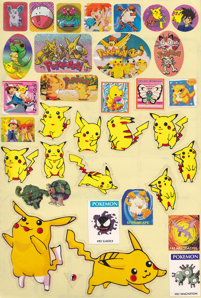 Pokemon Ruby Pokedex: Sticker Collection