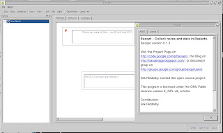 Basqet - Notes and Data in Baskets