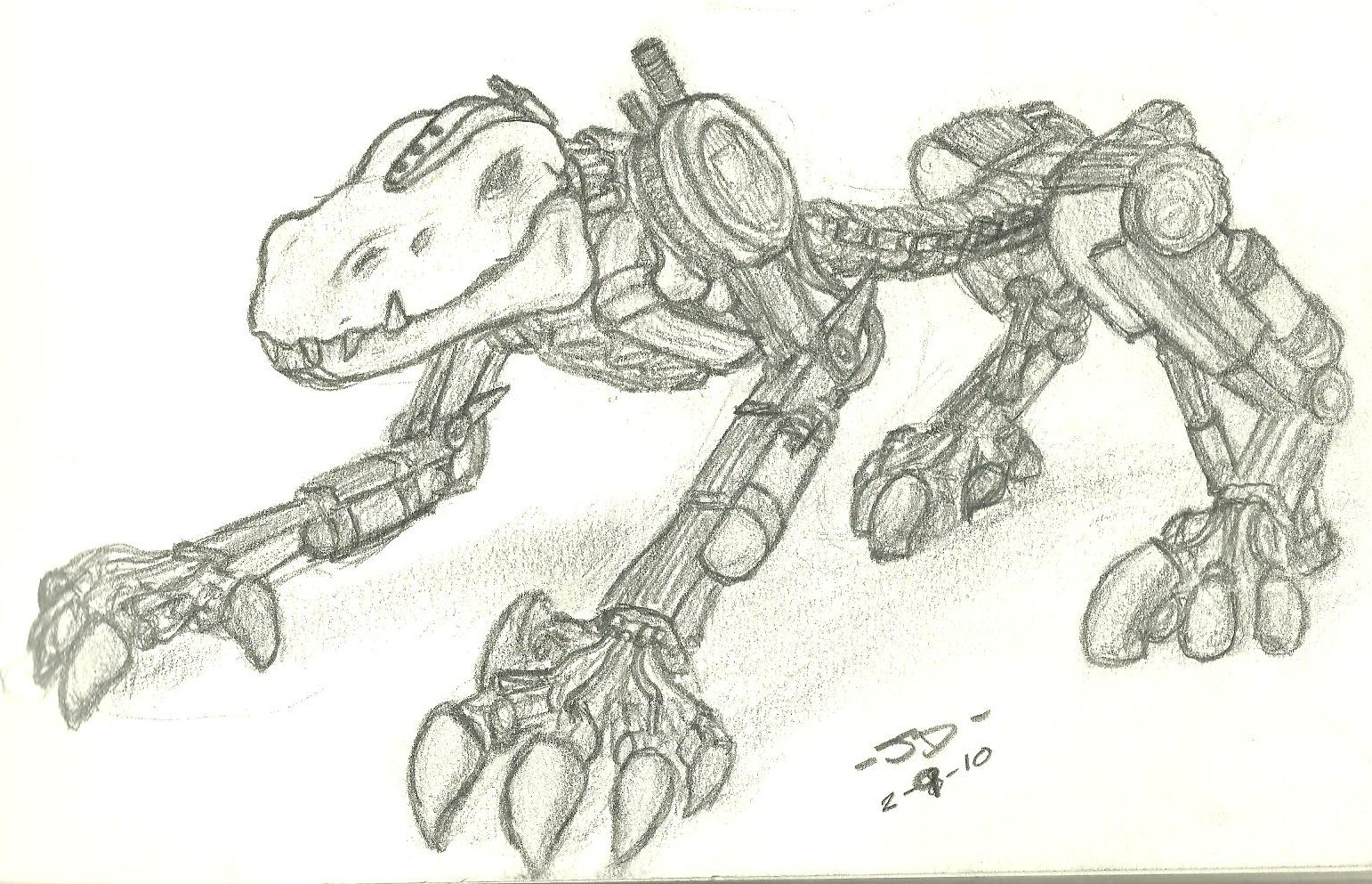 JezDavo: Robot Dog (WIP) #1