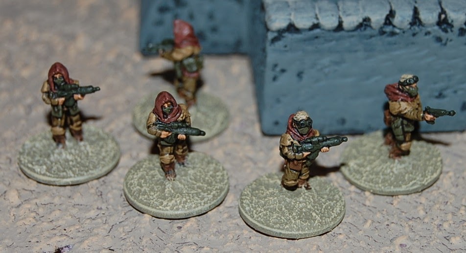 DROPSHIP HORIZON: Rebel Minis - 15mm Martian Sahadeen PREVIEW