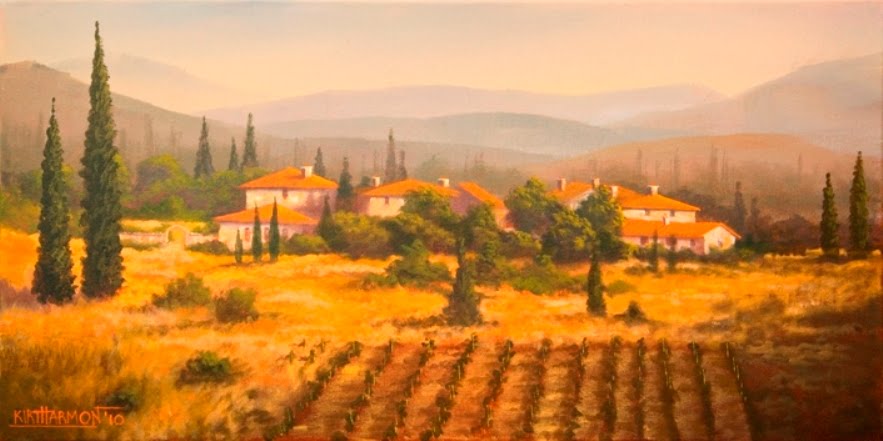 Harmon Art: Tuscan Dusk