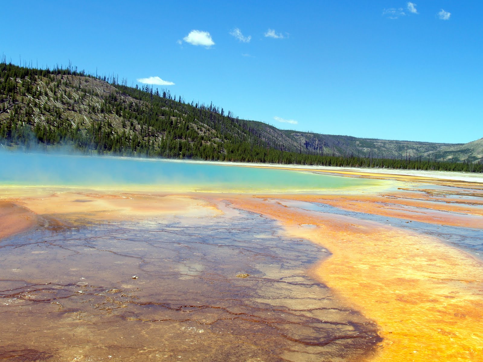 Prismatic Pools Yellowstone