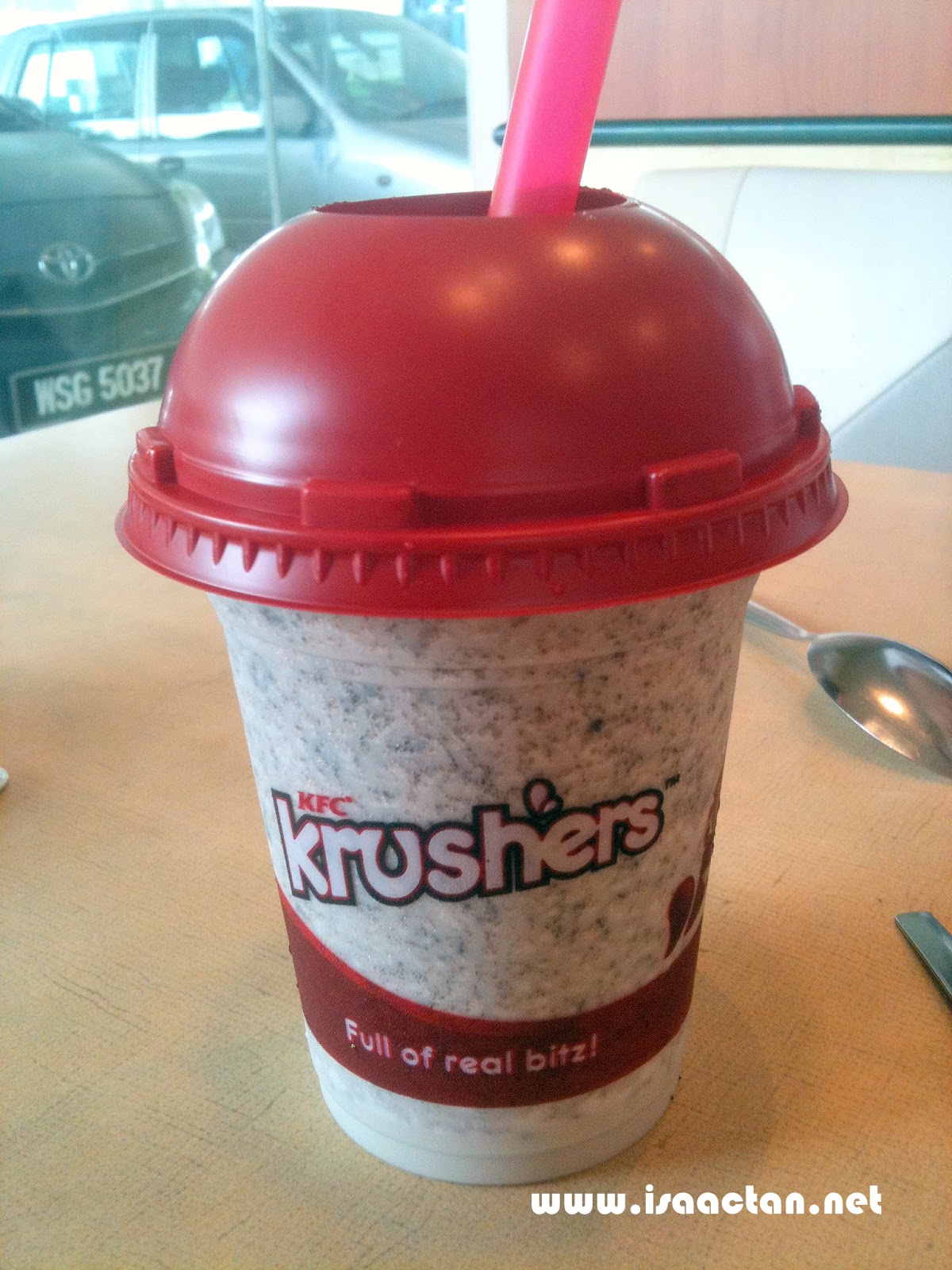 Nasi Lemak With KFC Krushers