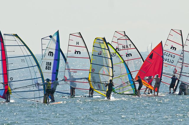 Original Windsurfer: First Sails on New Original Windsurfers