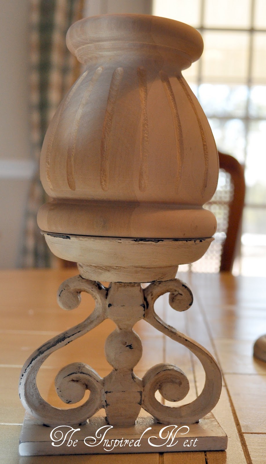 The Inspired Nest: Pottery Barn Finial Tutorial