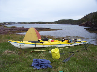 Newfoundland Sea Kayaking: Random Island, May 2006