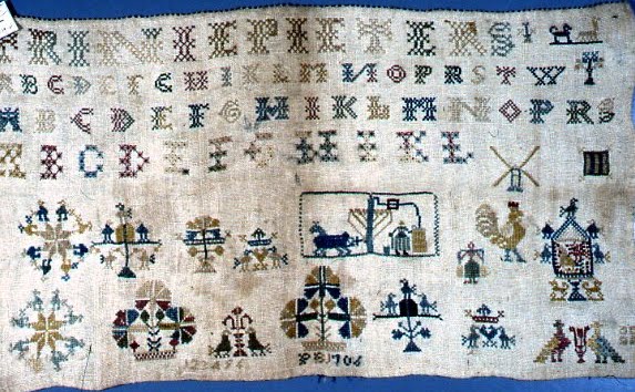 Threads Through Time: SPRING IN CHICAGO—DUTCH SAMPLERS