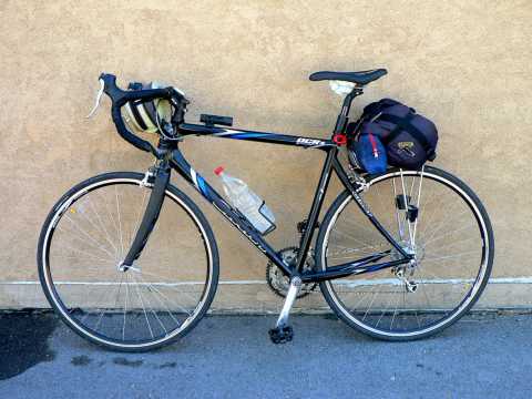 Ultralight bicycle touring: Light Evolution