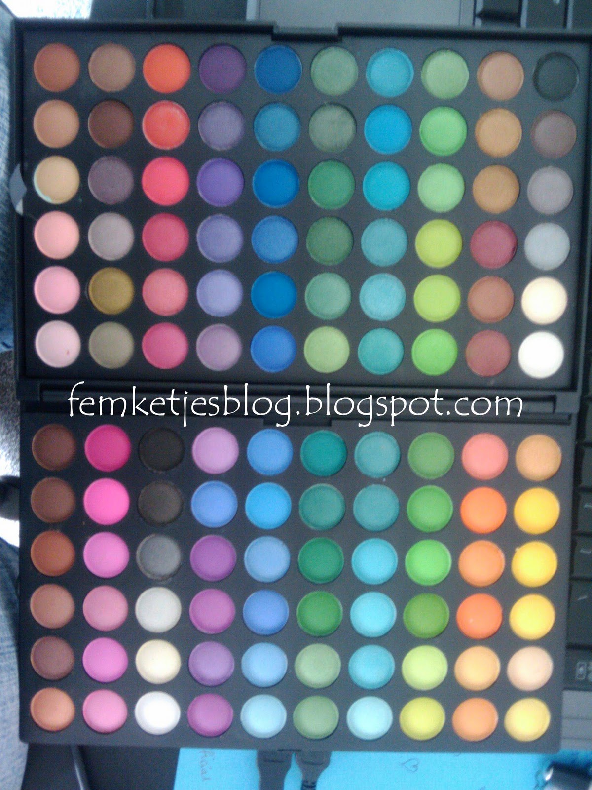 120 eyeshadow palette. – femketje.nl