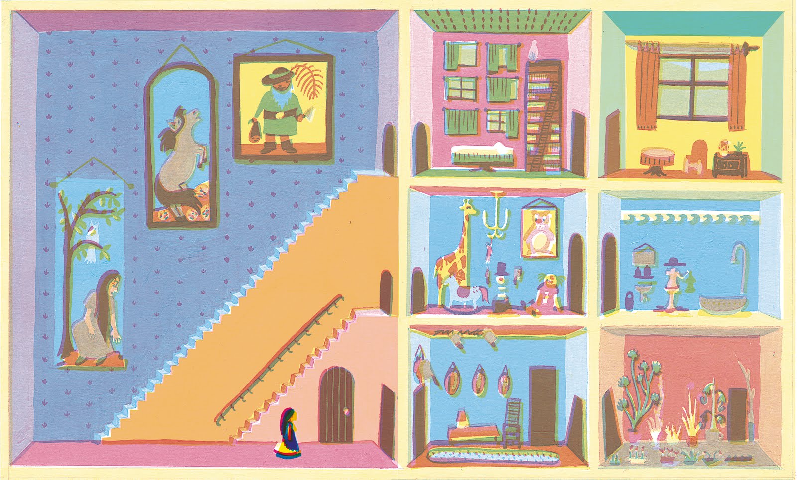 Gouacheries et compagnie: "L'oiseau d'Ourdi", illustrations pour un ...