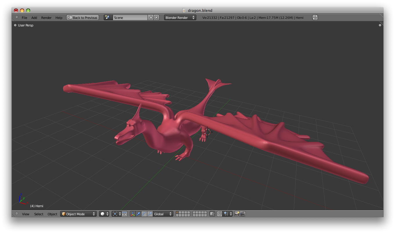 Cavern of Dreams: Modeling: Dragon Feet!