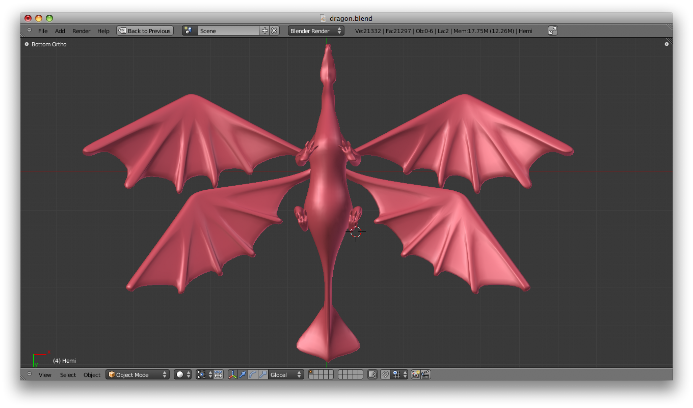 Cavern of Dreams: Modeling: Dragon Feet!