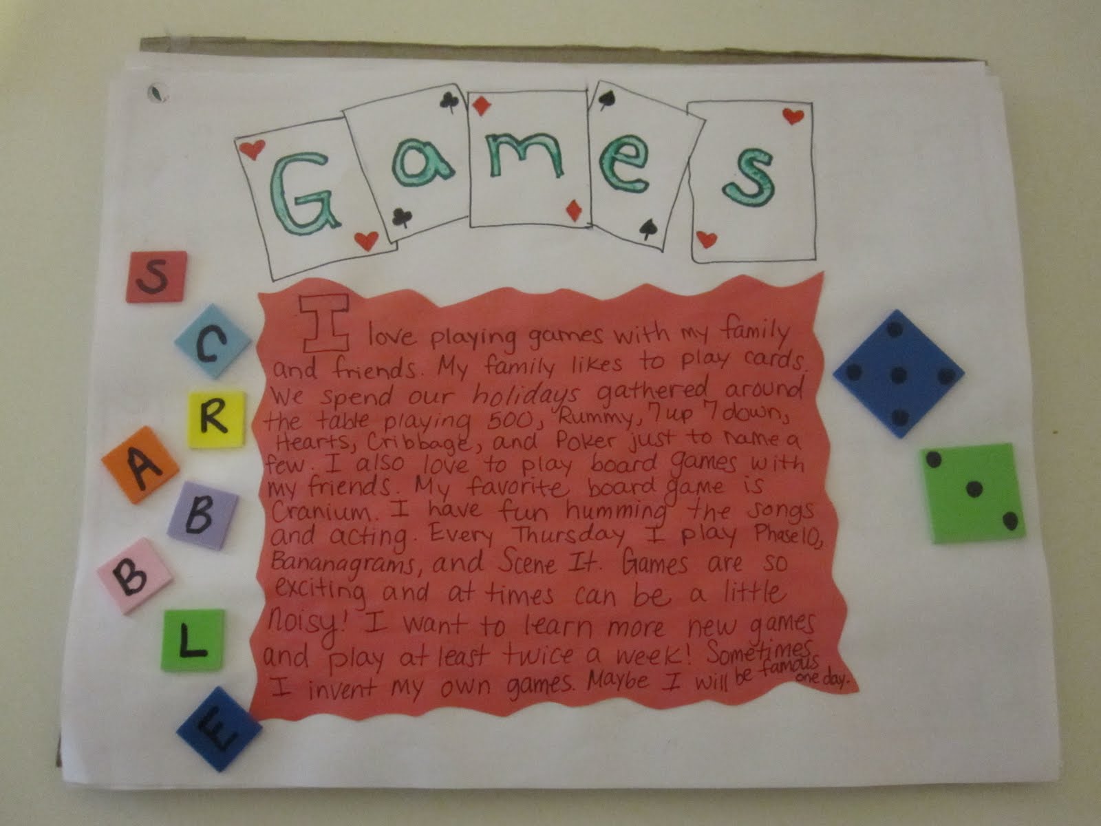 Welcome Sixth Graders!!!: Autobiography Alphabet Examples!!!