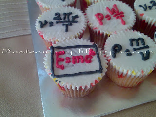 Taste On Tray: PHYSICS Theme Cupcakes